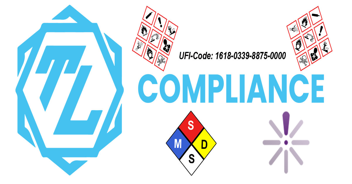 UFI - CODE PCN Registration MSDS Data Sheet Europe